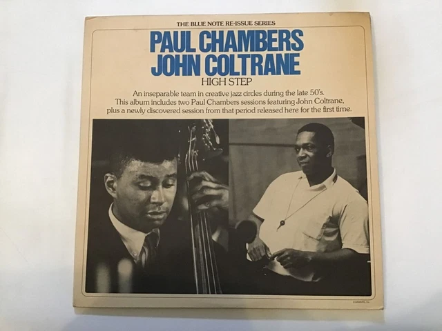 PAUL CHAMBERS/JOHN COLTRANE HIGH STEP - BLUE NOTE BN-LA451-H2 US 2xLP EUR 9,77 - PicClick FR