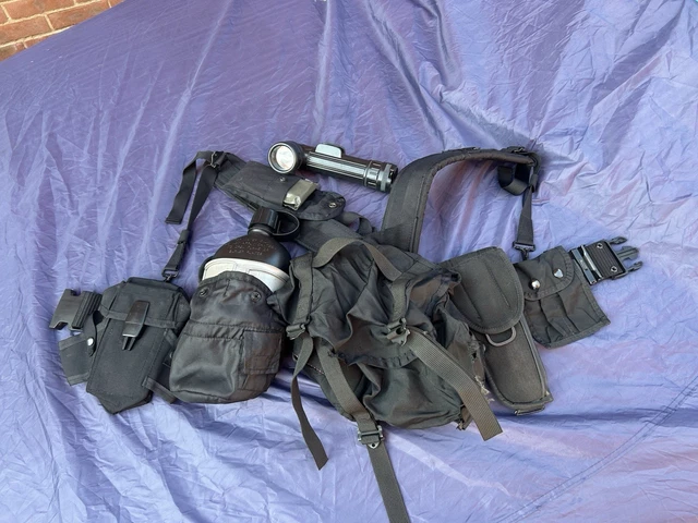 US ARMY/USAF Alice LC2 Black Webbing Set Complete Extremely Rare £238. ...