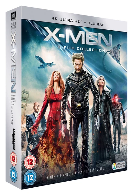 X-MEN - 3-FILM Collection (4K UHD Blu-ray) Alan Cumming Kelsey Grammer ...