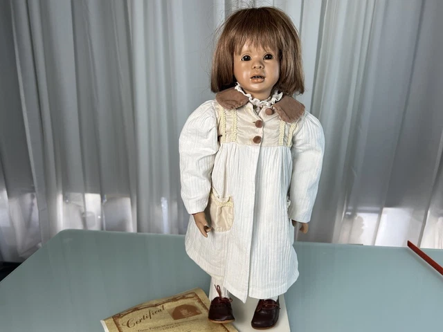 POUPON DE COLLECTION Poupée Porcelaine Poupée 58 Cm. État Parfait EUR 97,45 - PicClick FR