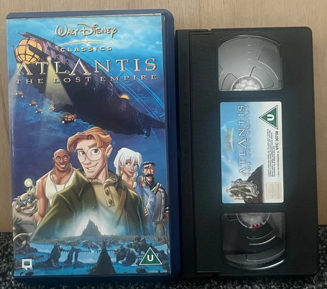ATLANTIS THE LOST Empire - Walt Disney - Pal Vhs Video Tape £1.99 ...