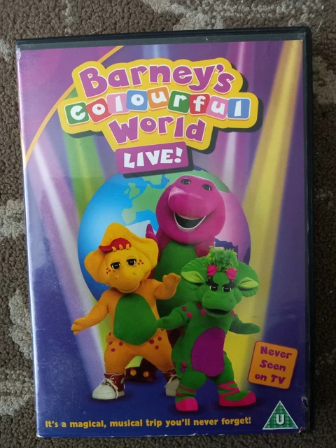 BARNEYS COLOURFUL WORLD Live Dvd Kids £27.99 - PicClick UK