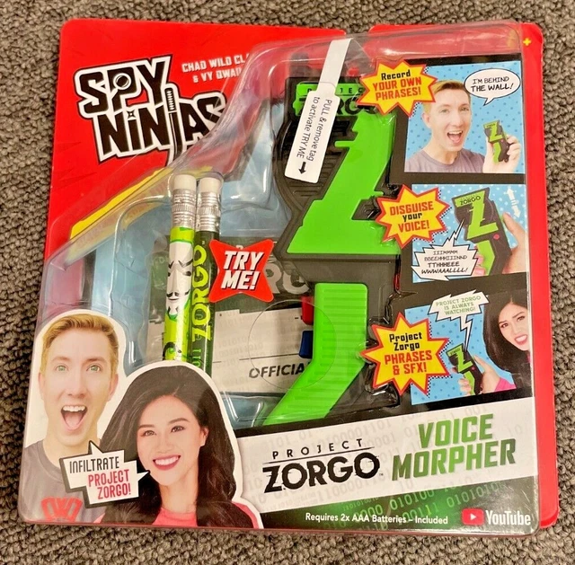 Spy Ninjas Project Zorgo Voice Morpher FOR SALE! - PicClick UK