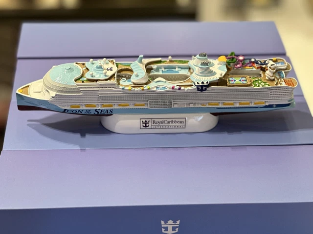 ICON OF THE Seas Official Ship Model, Royal Caribbean Cruise Line ...