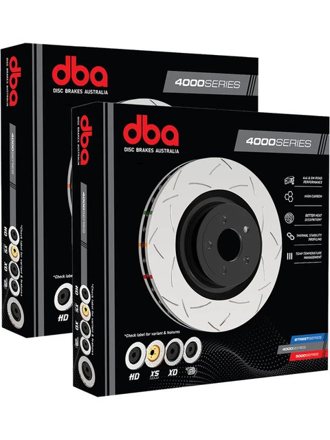 2 X DBA 4000 T3 Slotted Disc Brake Rotor 340mm DBA42993S EUR 421,91 ...