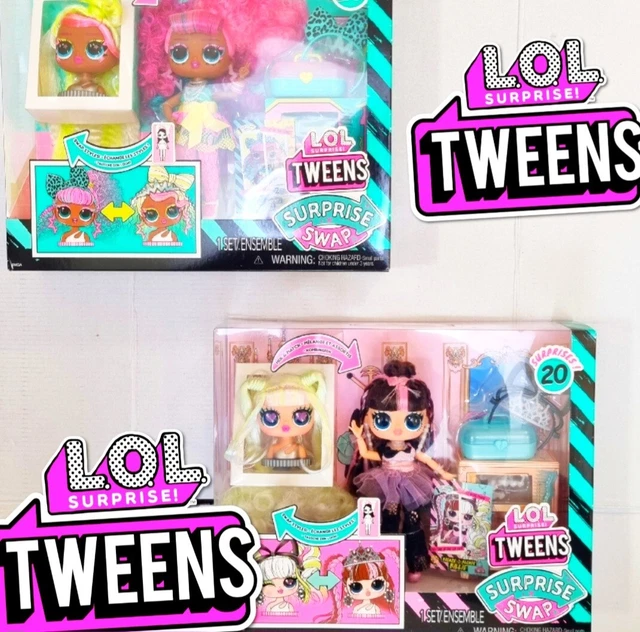 LOL TWEENS SURPRISE Swap Styles mix & match doll playset L.O.L £19.90 ...
