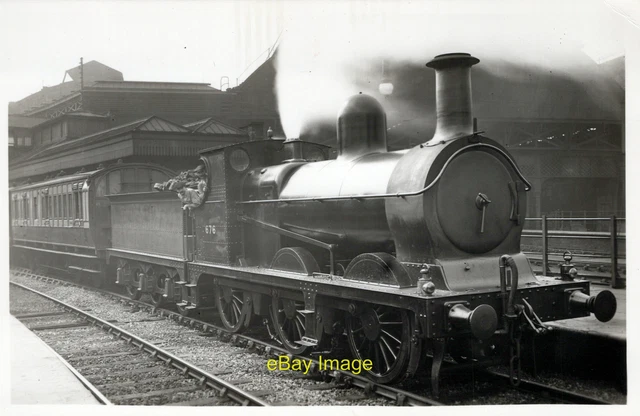 PHOTO 6X4 RAILWAY Steam Engine GCR 676 0-6-0 at Manchester Piccadilly ...