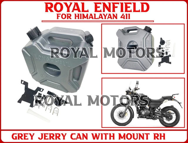ROYAL ENFIELD HIMALAYAN 411 "GREY JERRY CAN WITH MOUNT RH" - Express ...
