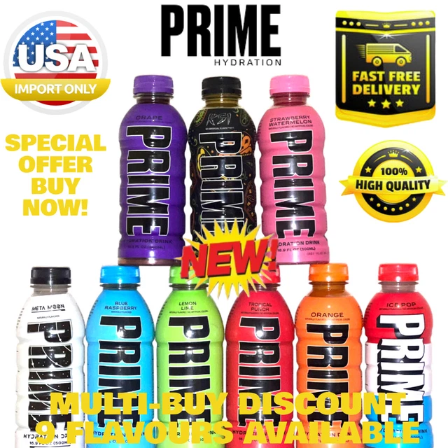 PRIME HYDRATION DRINK by Logan Paul & KSI USA IMPORT NEW !BUY NOW! £5. ...