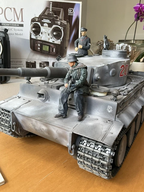 TAMIYA 1/16 TIGER 1 RC M Wittmann red 205 full option DMD Multifunction ...