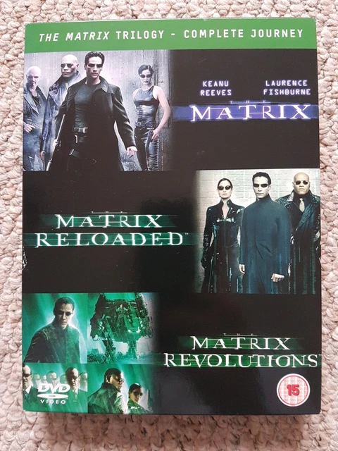 THE MATRIX TRILOGY - COMPLETE JOURNEY DVD UK Region 2 £9.00 - PicClick UK