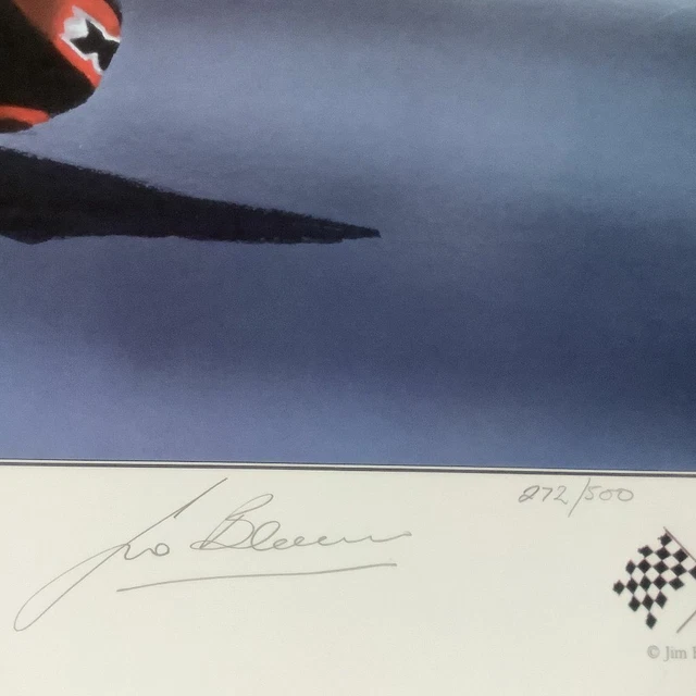 STEVE HISLOP 'FLYING Scot' Print By Jim Blanchard £50.00 - PicClick UK