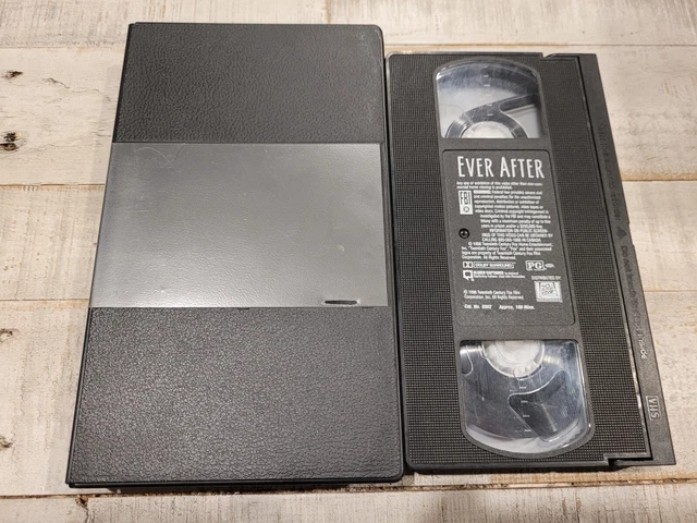 EVER AFTER: A Cinderella Story (VHS, 1998) Drew Barrymore, Angelica ...