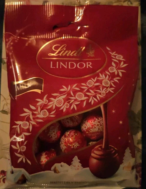 LINDT LINDOR MINI Milk Chocolate Truffles, 80g £7.99 - PicClick UK