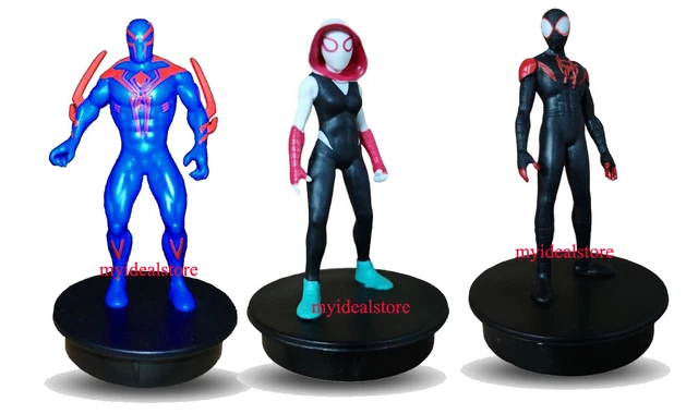 SPIDER-MAN: ACROSS THE Spider-Verse Movie Topper Figure Set 2023 (no ...