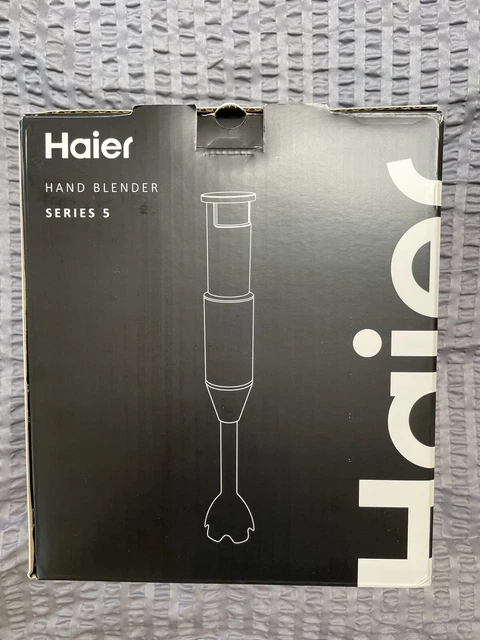 HAIER STABMIXER AUS Edelstahl mit Messbecher Pürierstab Schwarz 1000W ...