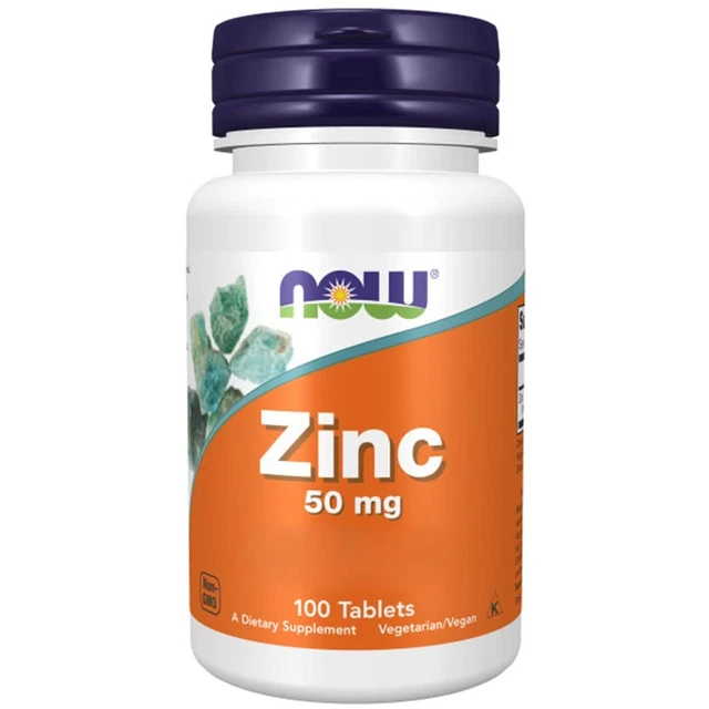 FOODS ZINC 50MG Depot High Dose 1 Tablet Every 2 Days Zinc Gluconate ...