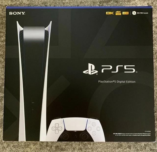 BRAND NEW SONY PlayStation 5 Digital Edition Console PS5 - FAST ...