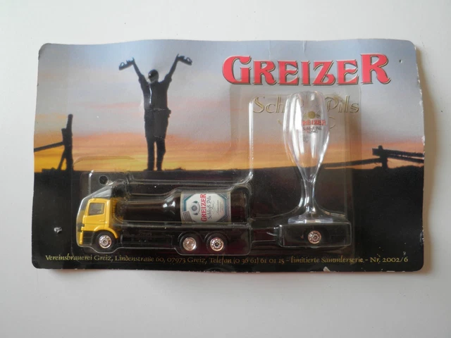 WERBETRUCK GREIZER VEREINSBRAUEREI, Schloß Pils, Modell Nr. 2002-6, neu ...