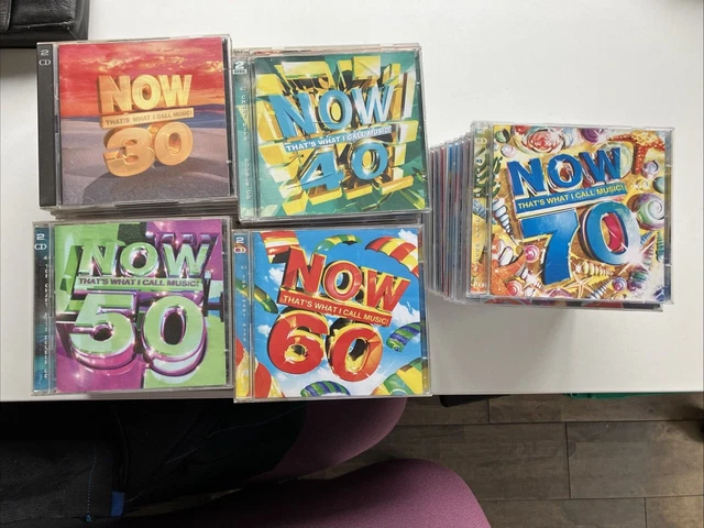 NOW THAT'S WHAT I Call Music! Bundle #30-70, plus others 52 Albums with ...