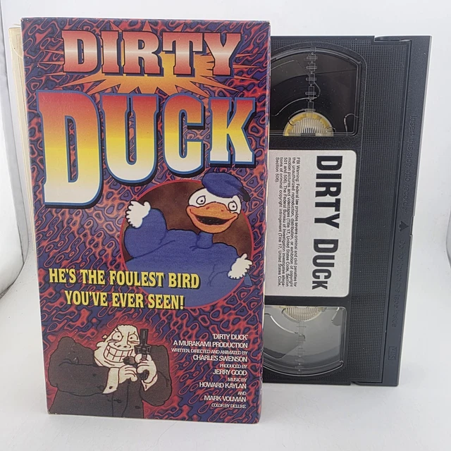 DIRTY DUCK - VHS 1975 - Charles Swenson - +18 Cartoon Sleeze - Slip ...