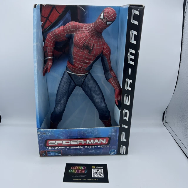 MARVEL SPIDER-MAN MOVIE 12" Inch Large Posable Action Figure - ToyBiz ...