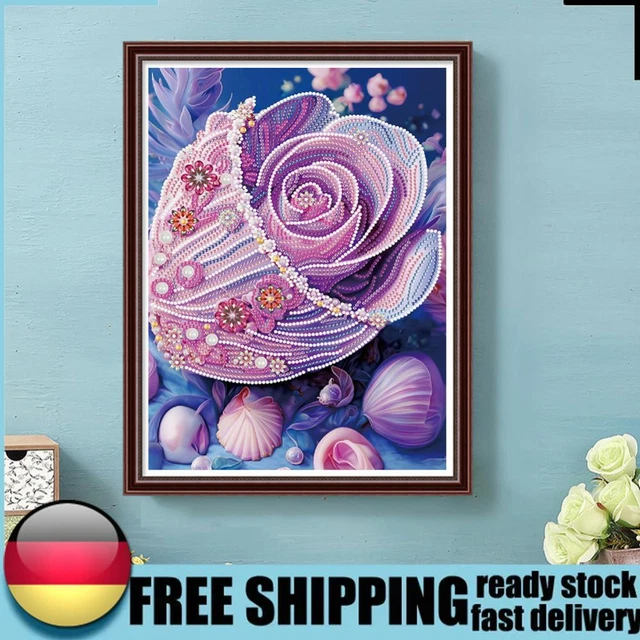 TRAPANO FAI DA te parzialmente sagomato 5D diamond painting kit shell ...