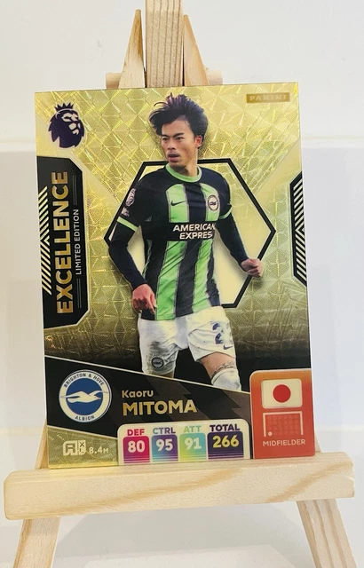 PANINI ADRENALYN XL 2025 Premier League Kaoru Mitoma Excellence Card £ ...