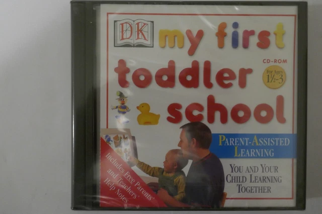 CD-ROM:JEWEL CASE(PS):MY FIRST CD-ROM:Toddler School Dorling Kindersley ...