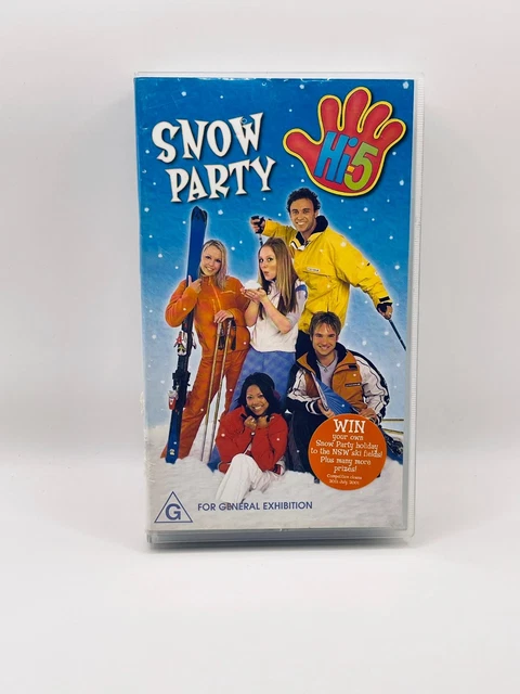 HI-5 SNOW PARTY Original Members (VHS 2001) Charli, Kellie, Nathan ...