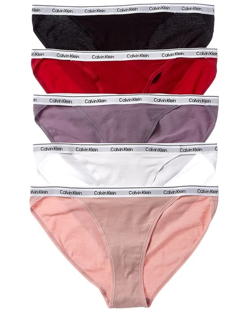 CALVIN KLEIN 5PK Modern Logo String Bikini Women's £17.84 - PicClick UK