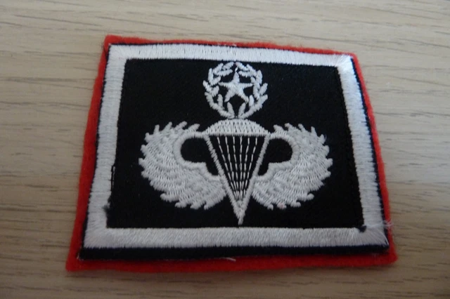 INSIGNE MILITAIRE US Army Brevet Master Jump Parachutiste Camo Tbe EUR ...