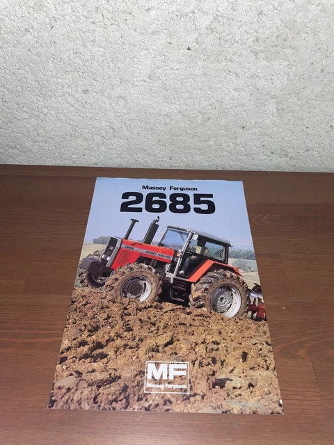 BROCHURE PROSPEKT PROSPECTUS TRACTEUR MASSEY FERGUSON 2685 tractor-traktor-claas EUR 4,99 ...