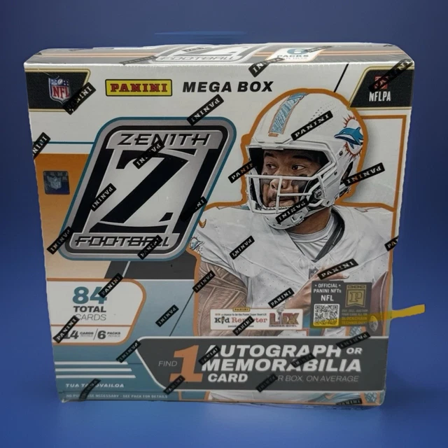 🔥UK BASED🔥2024 PANINI Zenith Football Mega Box 🏈🏈 MEGA FAST delivery 📦 ...