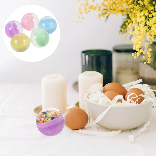 50 PCS BOULE D'emballage Polyvalente Sphère Des Balles Enfant Récipient ...