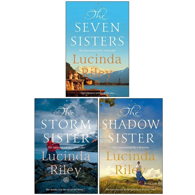 THE SEVEN SISTERS Series 1-3 Books Collection Set By Lucinda Riley NEW ...