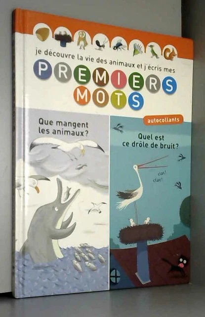 JE DECOUVRE LA Vie Des Animaux Et J'ecris Mes Premiers Mots - Que ...
