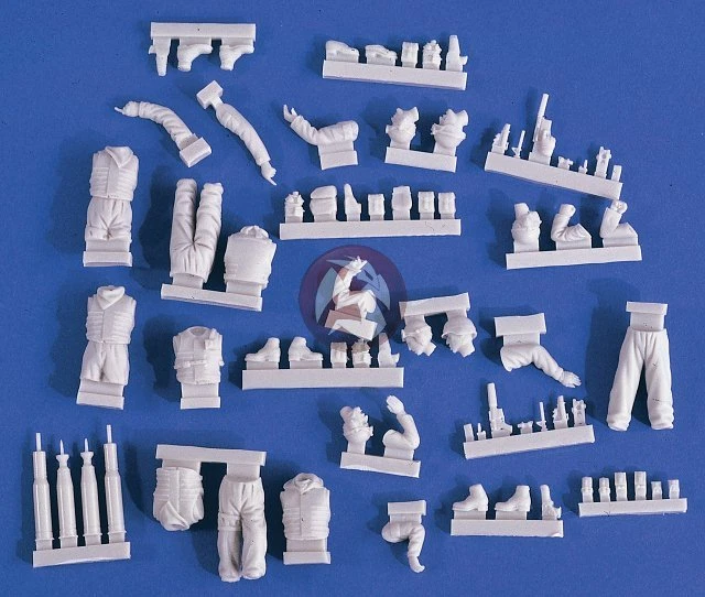 VERLINDEN 1/35 PARTI conversione figure: equipaggi carri armati e AFV ...