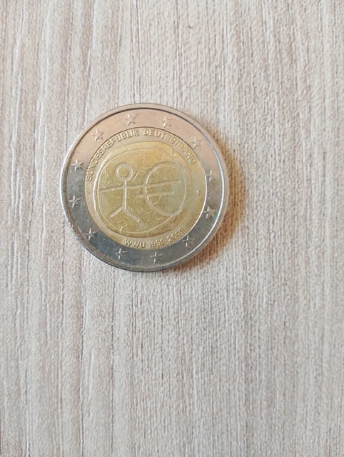 MONETA 2 EURO rara con omino stilizzato 1999-2009 lettera f EUR 500,00 ...