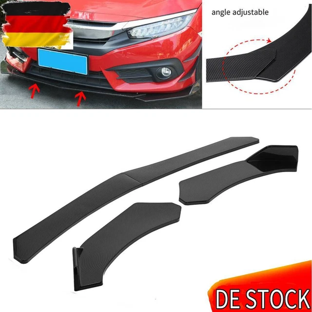 AUTO STOSSSTANGE DIFFUSOR Frontansatz Universal Fit für Honda Civic ...