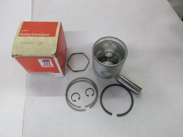NOS HARLEY DAVIDSON OEM 22254-70A .020 OS Piston 70-71 Xlch XLH ...