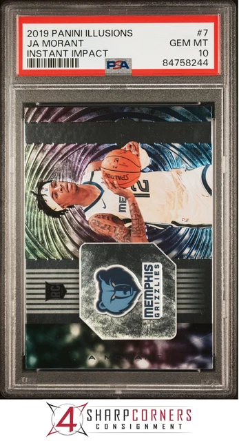 2019 PANINI ILLUSIONS Impact Instantané #7 Ja Morant Rc Psa 10 K3890703 ... 2019 PANINI ILLUSIONS Impact Instantané #7 Ja Morant Rc Psa 10 K3890703 ...