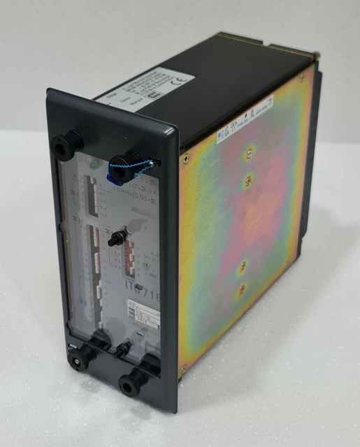 ICE / CEE ITG7166 THREE PHASE OVERCURRENT RELAY ITG 7000 SERIES IN: 5A ...