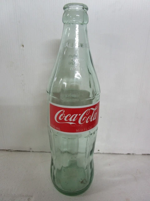 COCA COLA BOTTLE. 500ml 16.9 fl oz 1.05 pt...... half liter. $19.99 ...