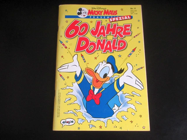 60 JAHRE DONALD Duck (Micky Maus präsentiert - Spezial 11) (ehapa 1994) EUR 4,99 - PicClick DE