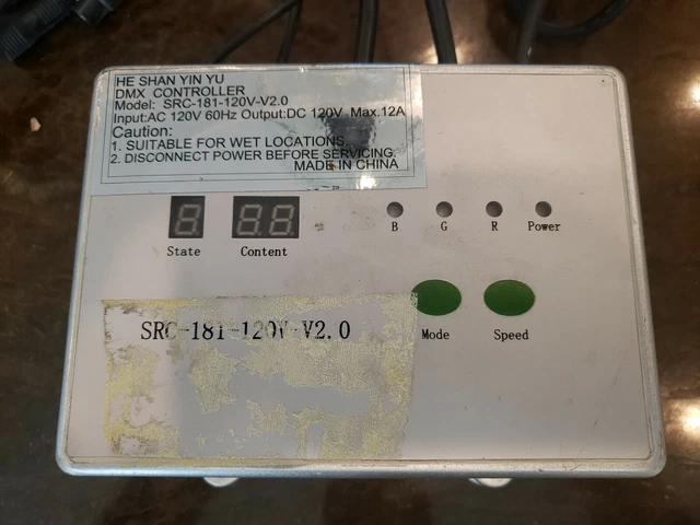 LED NEON SRC-181-120V-V2.0 Tube Series Dmx Controller Rgb Flex Led ...