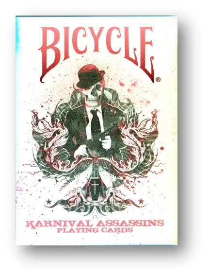 KARNIVAL ASSASSIN BICYCLE Playing Cards (LTD ED FOIL CASE) Poker ...