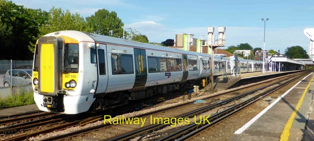 RAILWAY PHOTO - 387105 and 387 109 Beckenham Junction to Bedford 1G79 £ ...