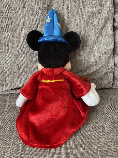 MICKEY MOUSE WIZARD Sorcerer Disneyland Paris Soft Toy Plush Store ...