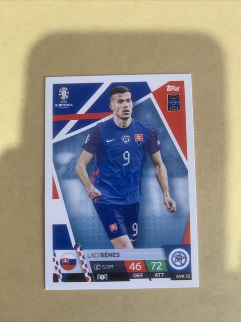 CARTA LACI BENES Euro 2024 #SVK 12. Nuovo EUR 3,27 - PicClick IT